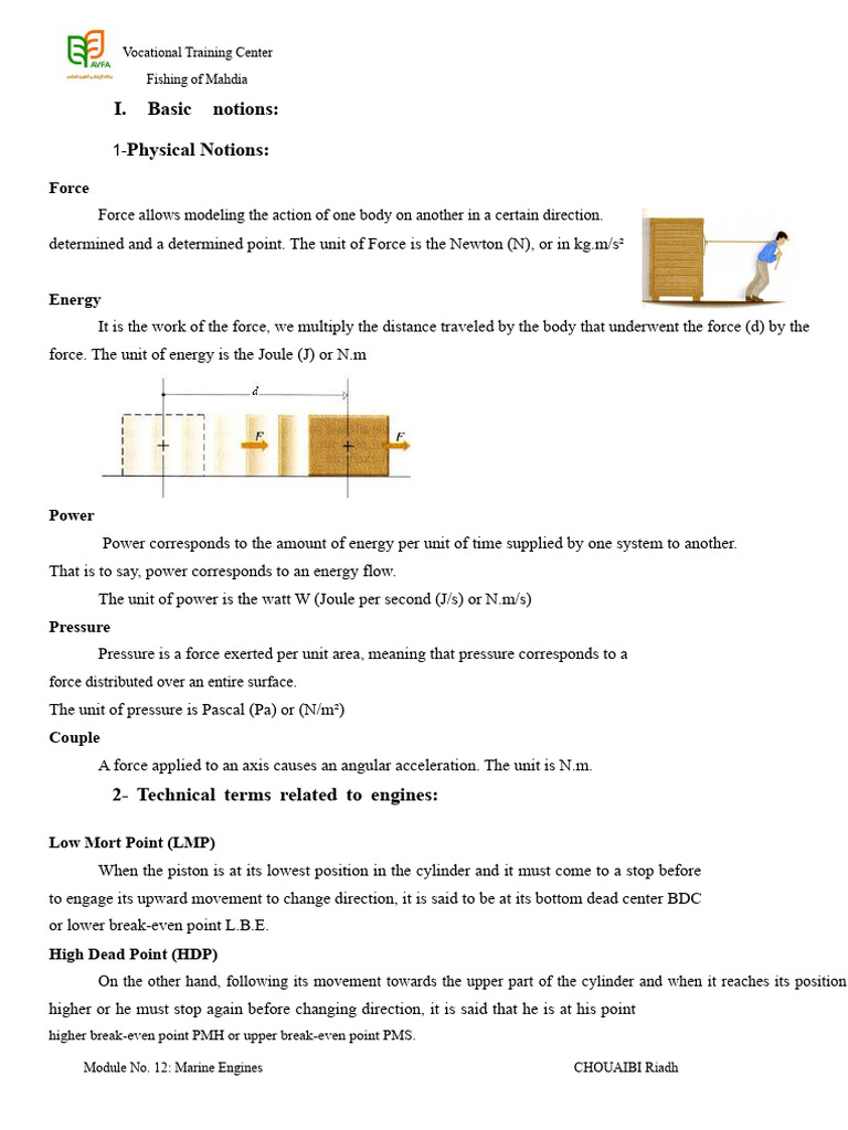 Marine Engine Basics and Components | PDF | Internal Combustion Engine ...