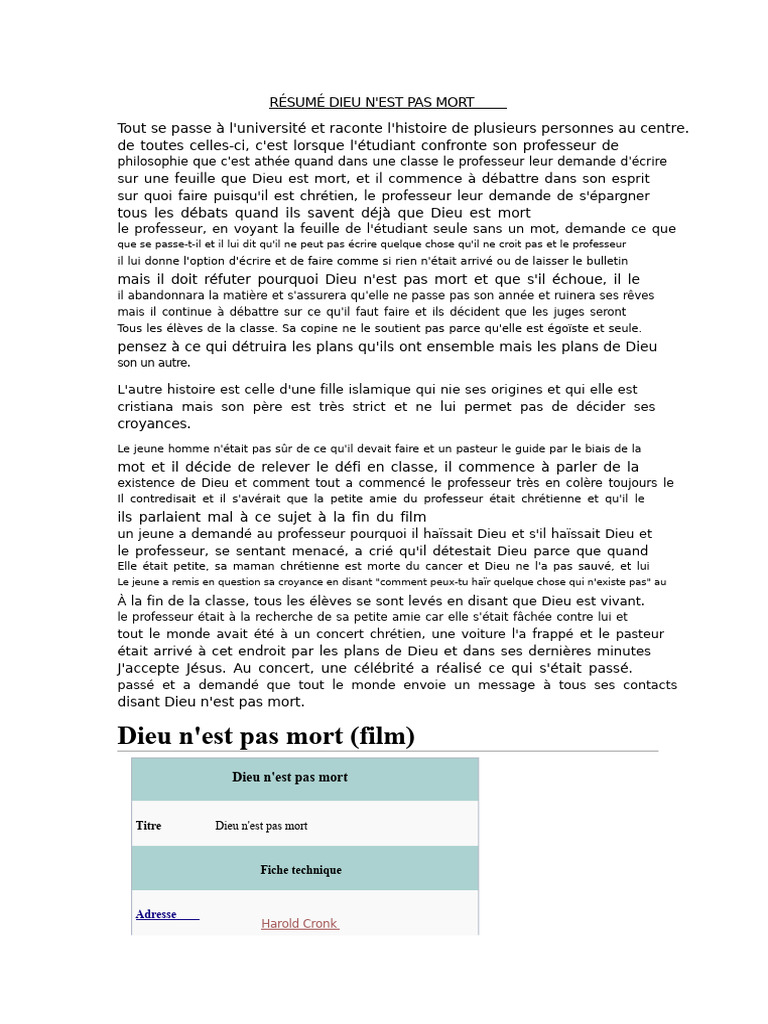 Dieu n'est pas mort : Débat sur la foi | PDF | Théologie | Spiritualité