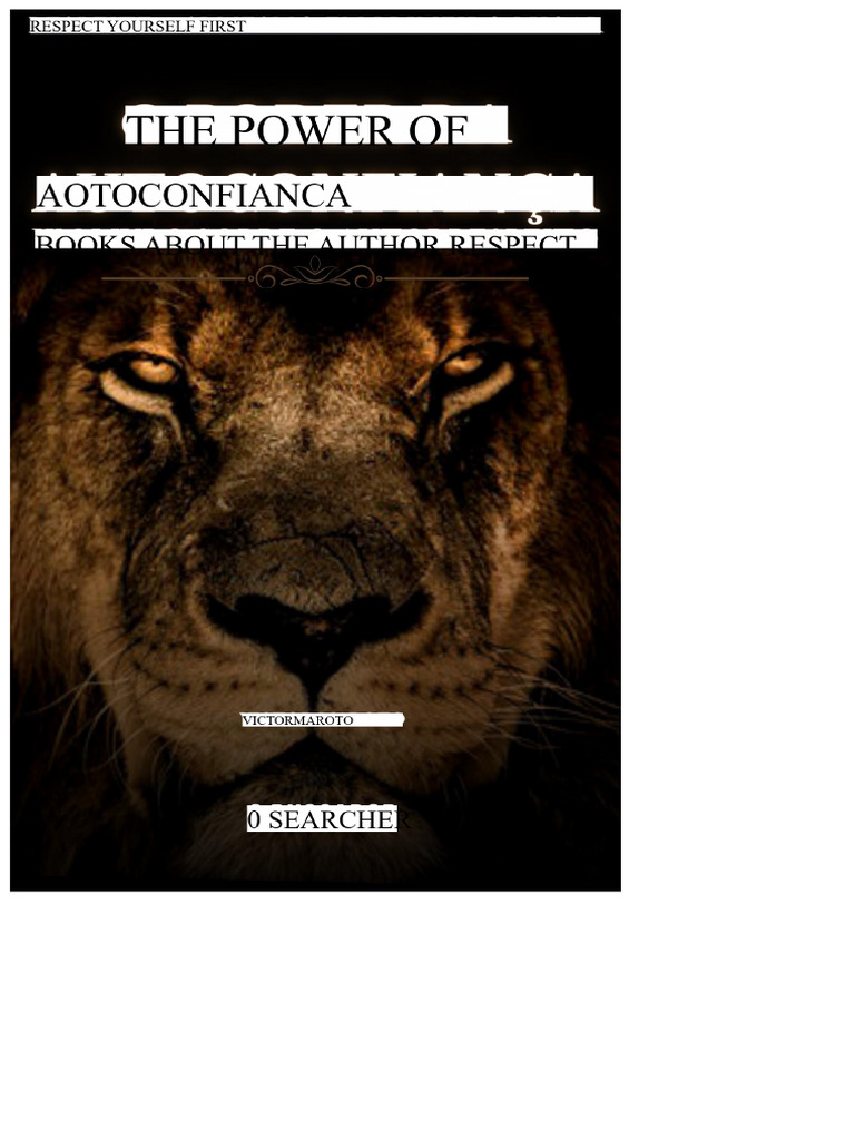 The Power of Self-Confidence | PDF | Self Esteem | Mind