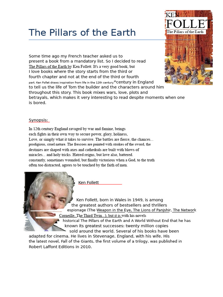 The Pillars of The Earth | PDF