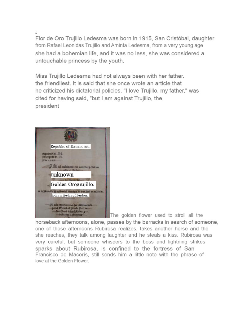 Golden Flower Trujillo Ledesma | PDF