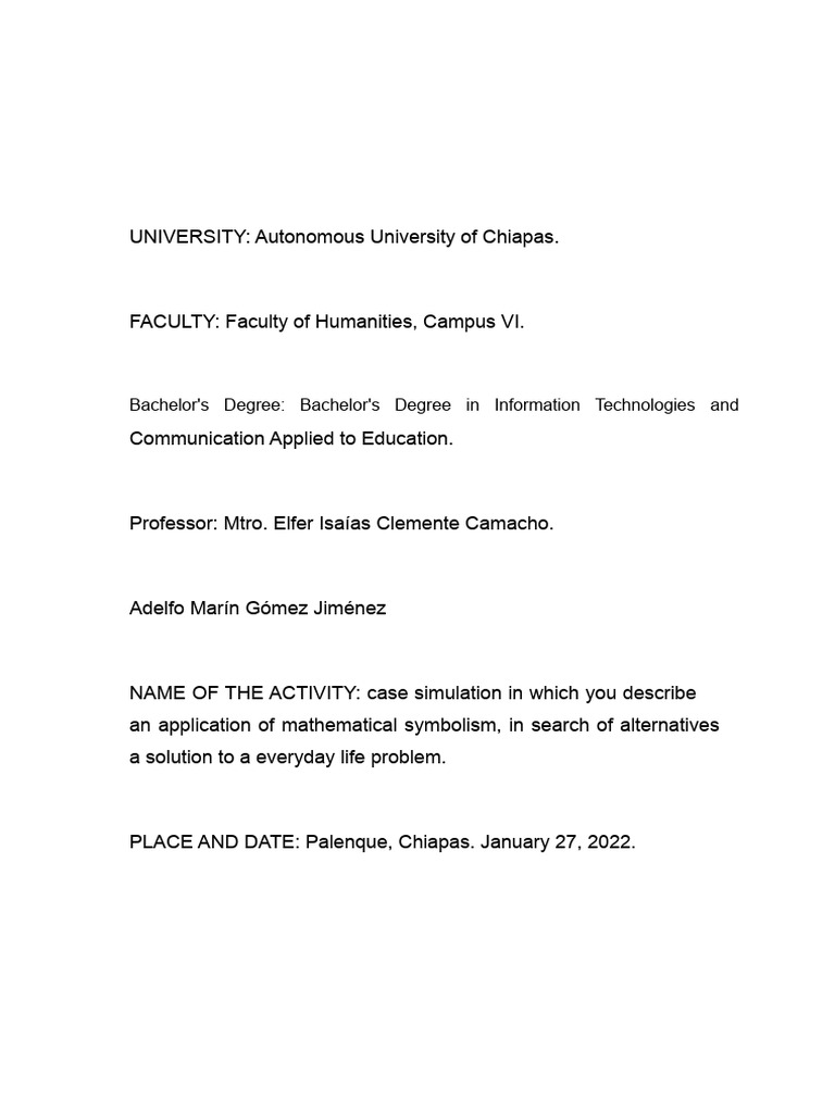 Application of Mathematical Symbology | PDF | Mathematics ...