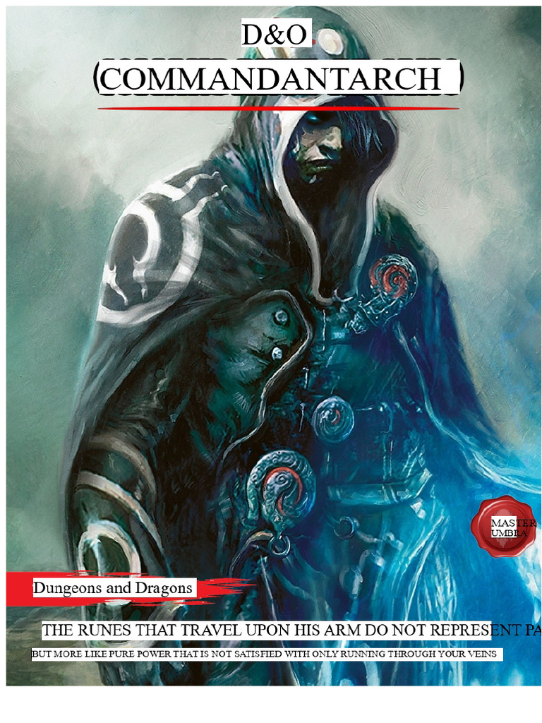 D&D 5e Prestige Class Arcane Commander - Homebrew | PDF