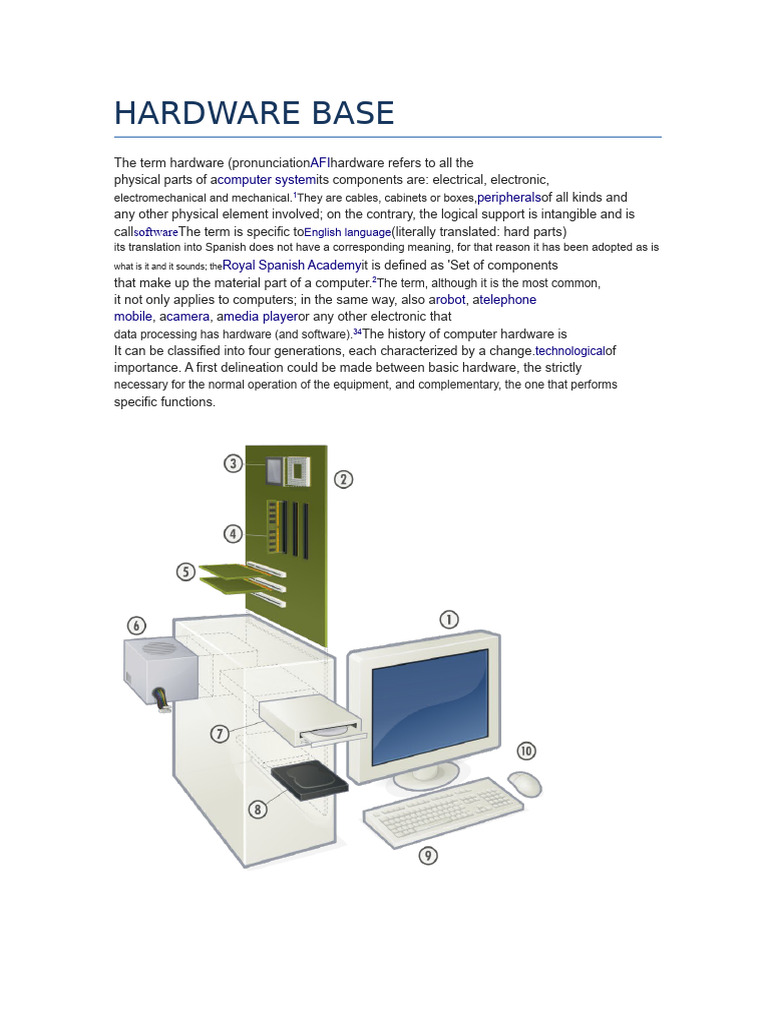Understanding Computer Hardware Basics | PDF | Central Processing Unit ...