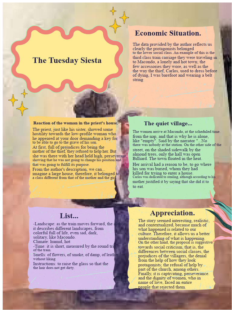 Questions About The Tuesday Siesta | PDF