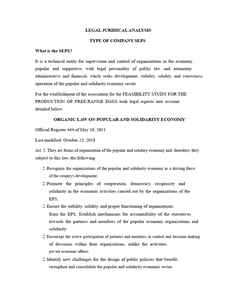 Legal Legal Analysis | PDF | Cooperative | United Nations General Assembly