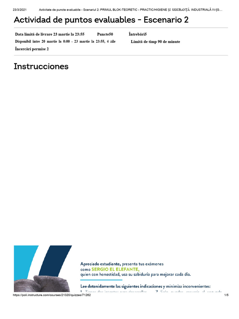 Activitate de Puncte Evaluabile - Scenariul 2 - PRIMUL BLOC-TEORETIC ...