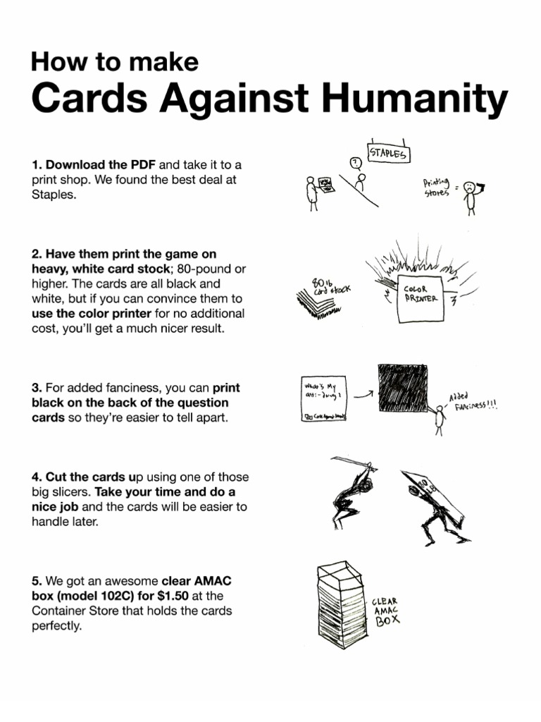 Cards Against Humanity | PDF