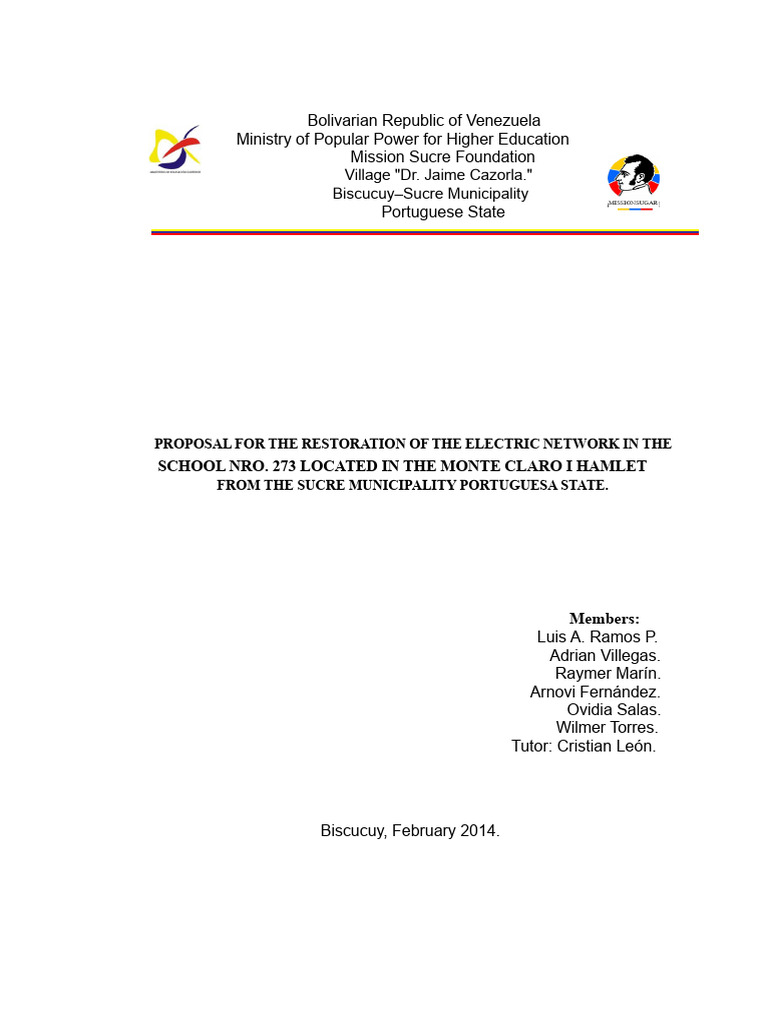 School Project No. 273 | PDF