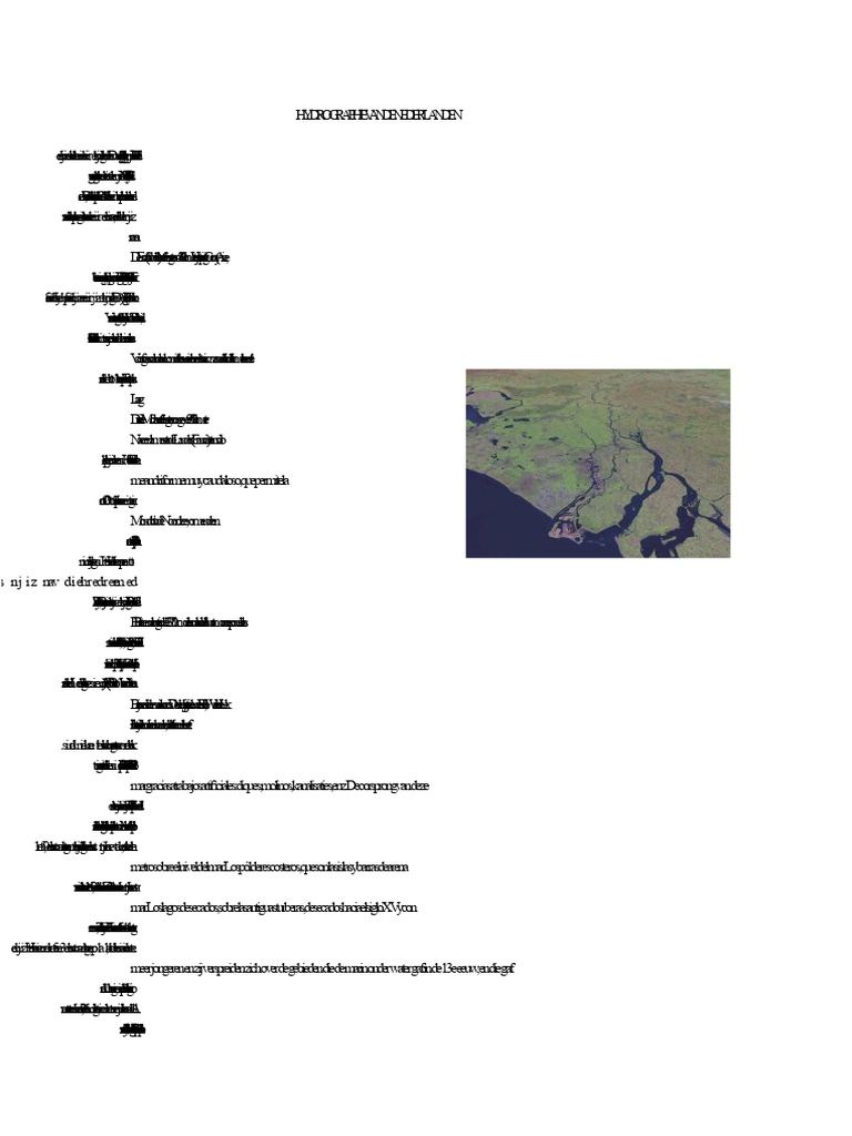 Hydrografie Van Nederland | PDF