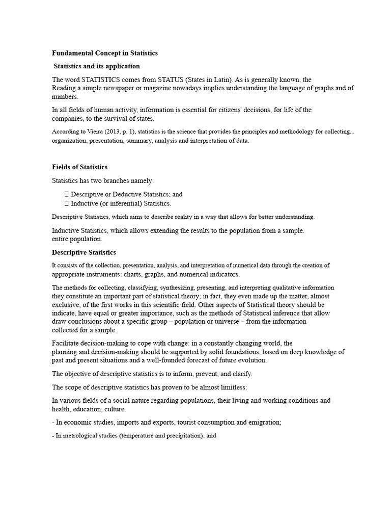 Statics 1 | PDF | Statistics | Level Of Measurement