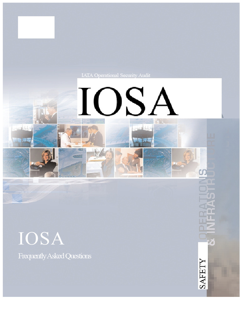 IOSA Audit | PDF | Audit | Federal Aviation Administration