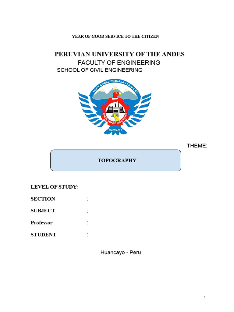 Topography (Monograph) | PDF | Surveying | Topography