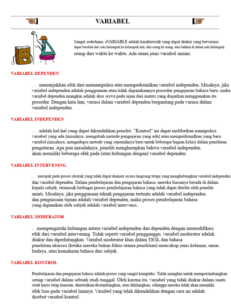 Variabel | PDF