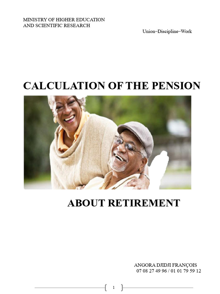 Retirement Pension Calculation Guide | PDF | Cost Of Living | Pension