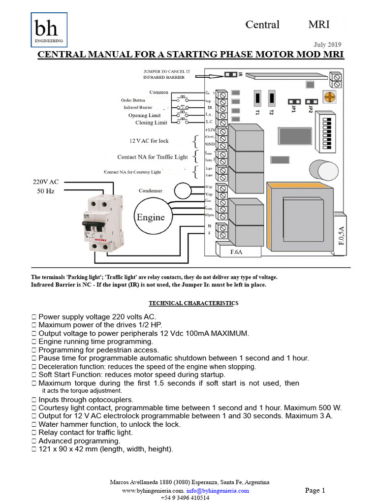 01-Central MRI Manual PP-V01 | PDF | Remote Control | Switch
