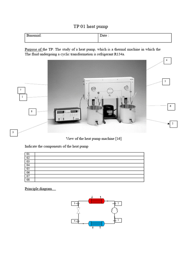 Heat Pump Lab Report | PDF | Heat Pump | Heat