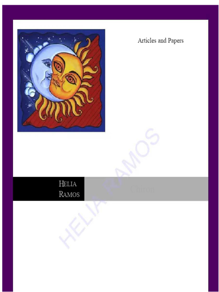 7 Quiron | PDF | Astrological Sign | Zodiac