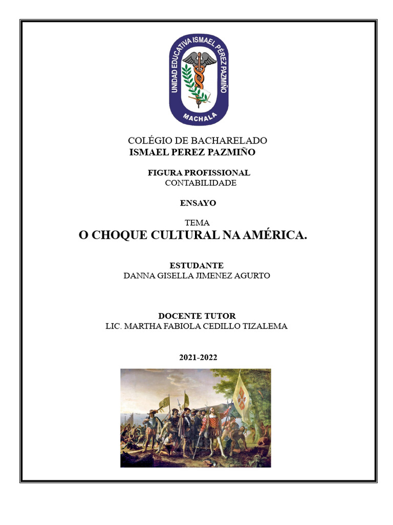 Choque Cultural Na América. | PDF | Espanha | Agricultura