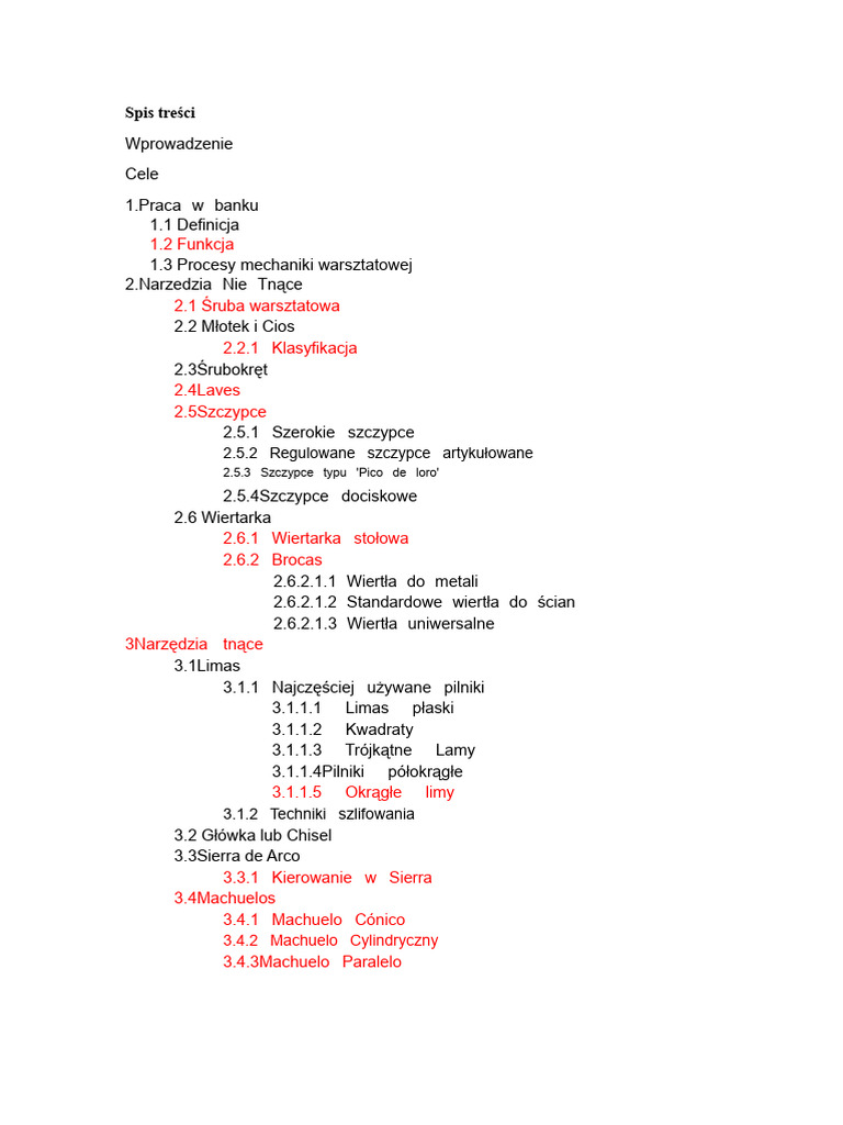 Praca W Banku - Technologia Mechaniczna | PDF