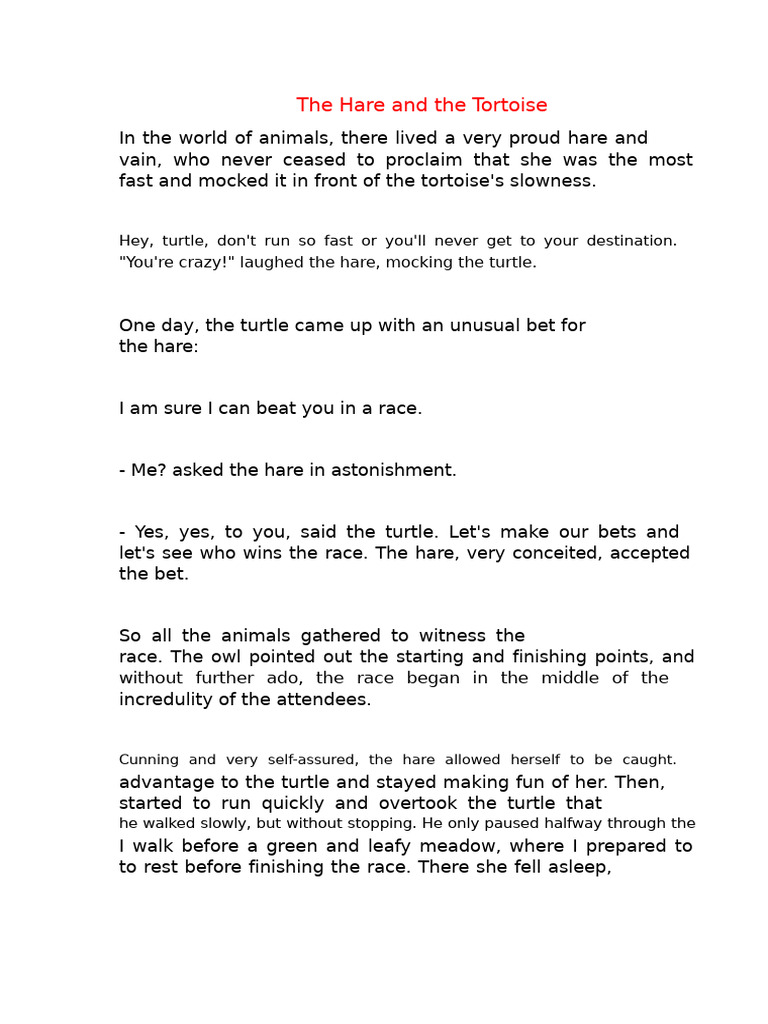 The Tortoise and the Overconfident Hare | PDF