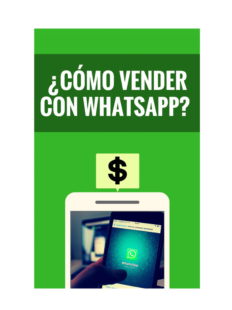 How To Sell With WhatsApp? | PDF | Mobile Software | Mobile Computers