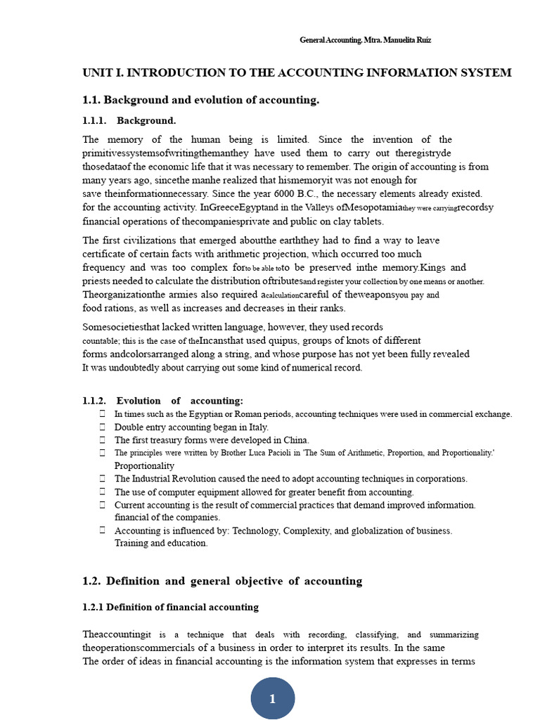 Introduction To The Accounting Information System | PDF | Accounting ...
