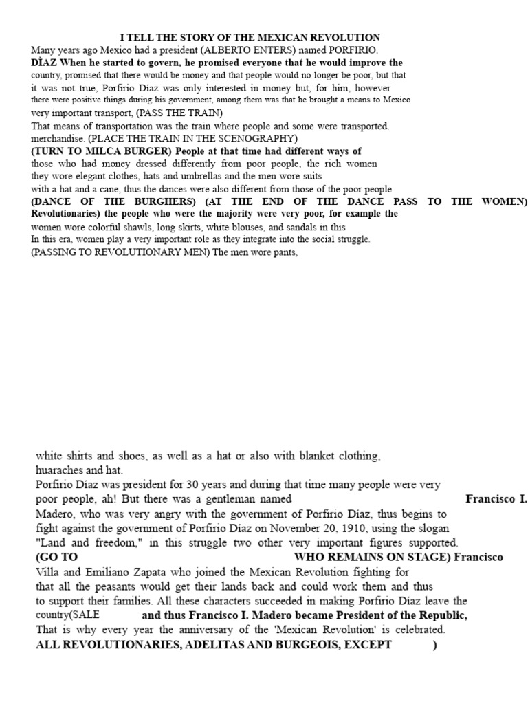Program of The Mexican Revolution | PDF | Mexican Revolution | Military ...