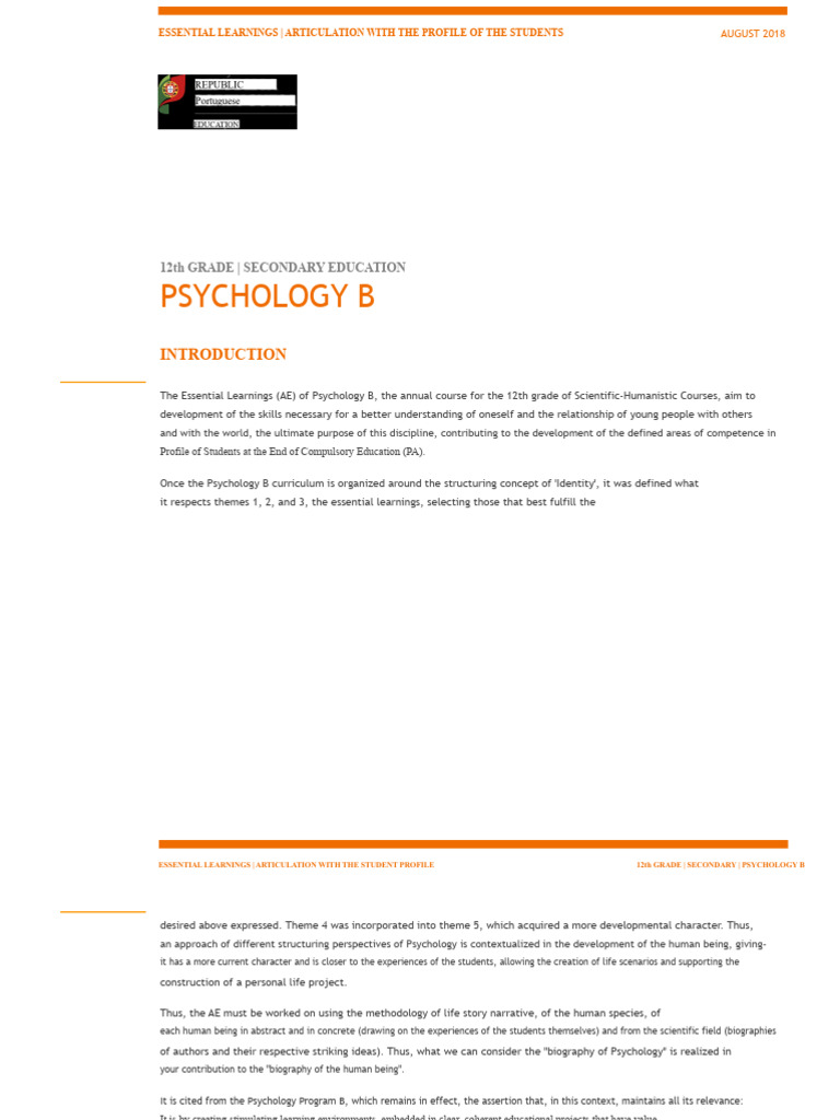 12 Psychology B | PDF | Psychology | Knowledge
