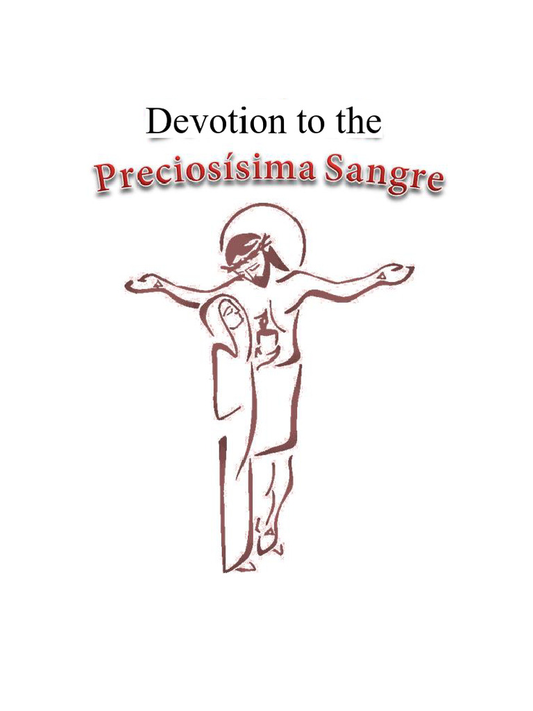 Devotion To The Most Precious Blood | PDF | Eucharist | Catholic Church