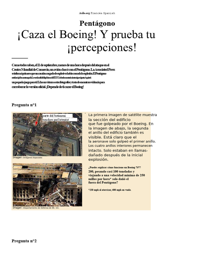 Pentágono | PDF | Boeing | El Pentagono