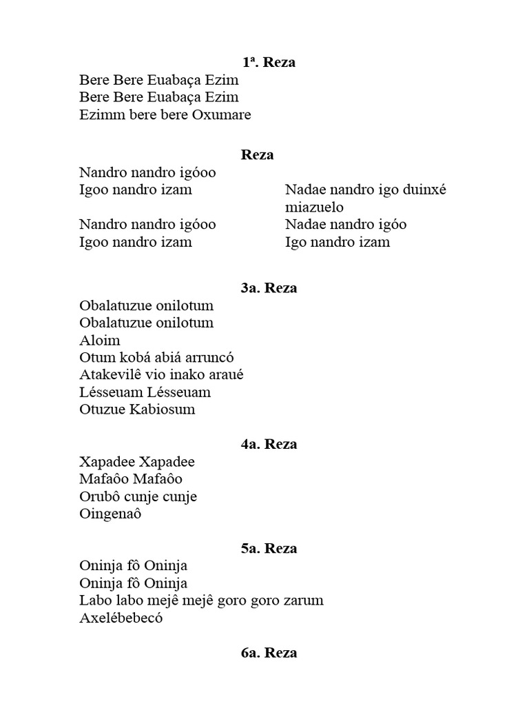 Copia de Rezos de Cuarto de Santo | PDF | Santeria