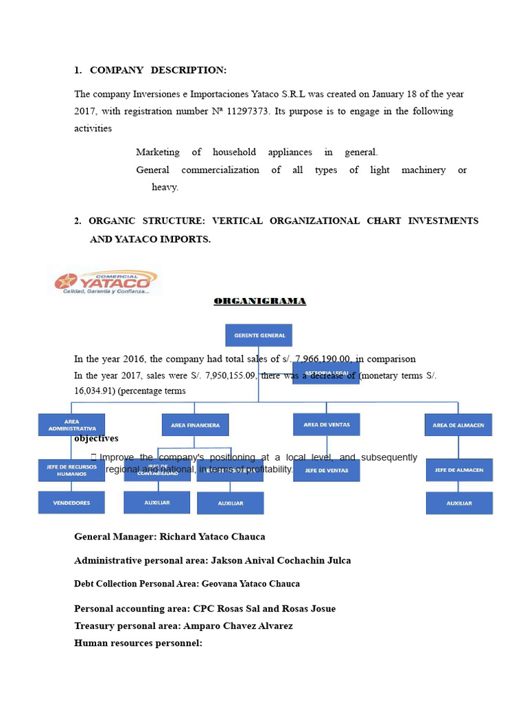 ORGANIZATIONAL CHART FALATA - Admi | PDF | Websites | Marketing