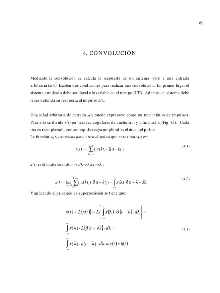 Convolucion Discreta | PDF | Circunvolución | Integral