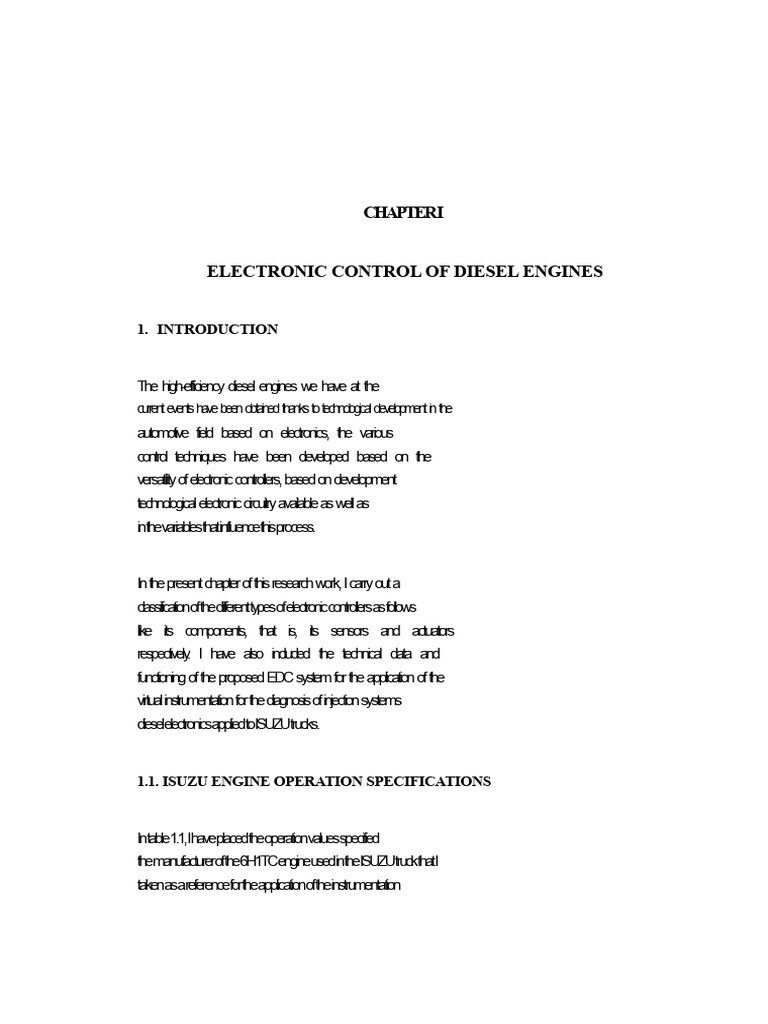 Edc Electronic Diesel Control | PDF | Fuel Injection | Diesel Engine