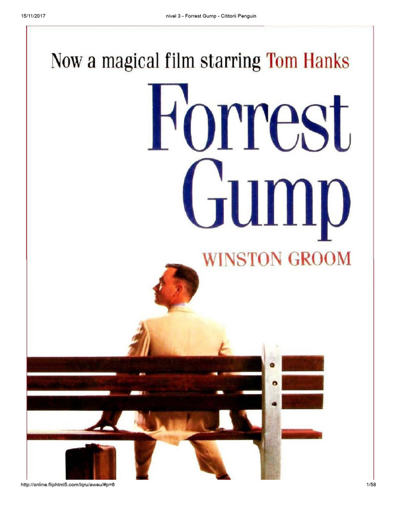 Forrest Gump Nivel 3 - Cititorii Penguin | PDF