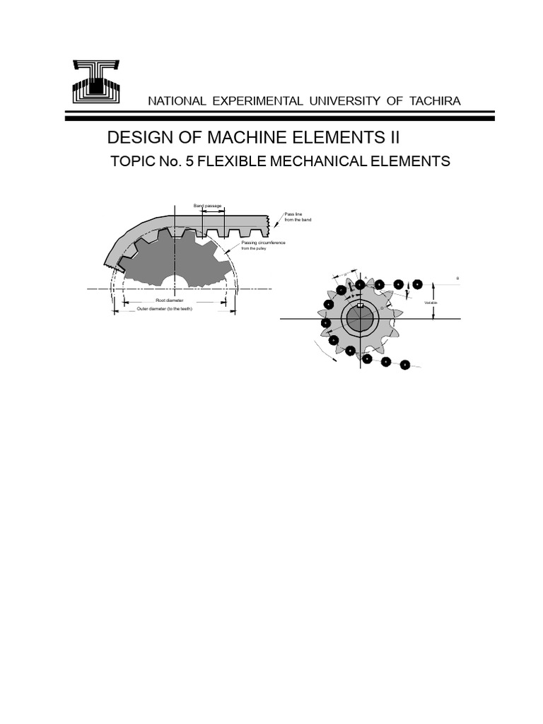Flexible Mechanical Elements | PDF | Belt (Mechanical) | Mechanical Engineering