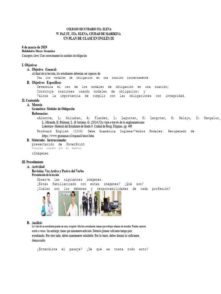 4as Modales | PDF