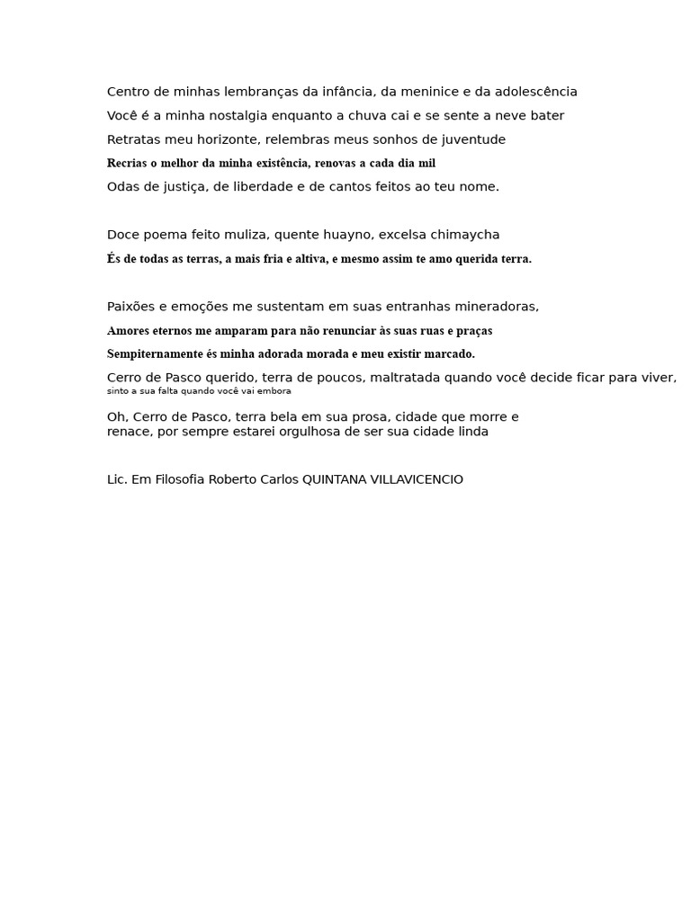 Cerro de Pasco | PDF