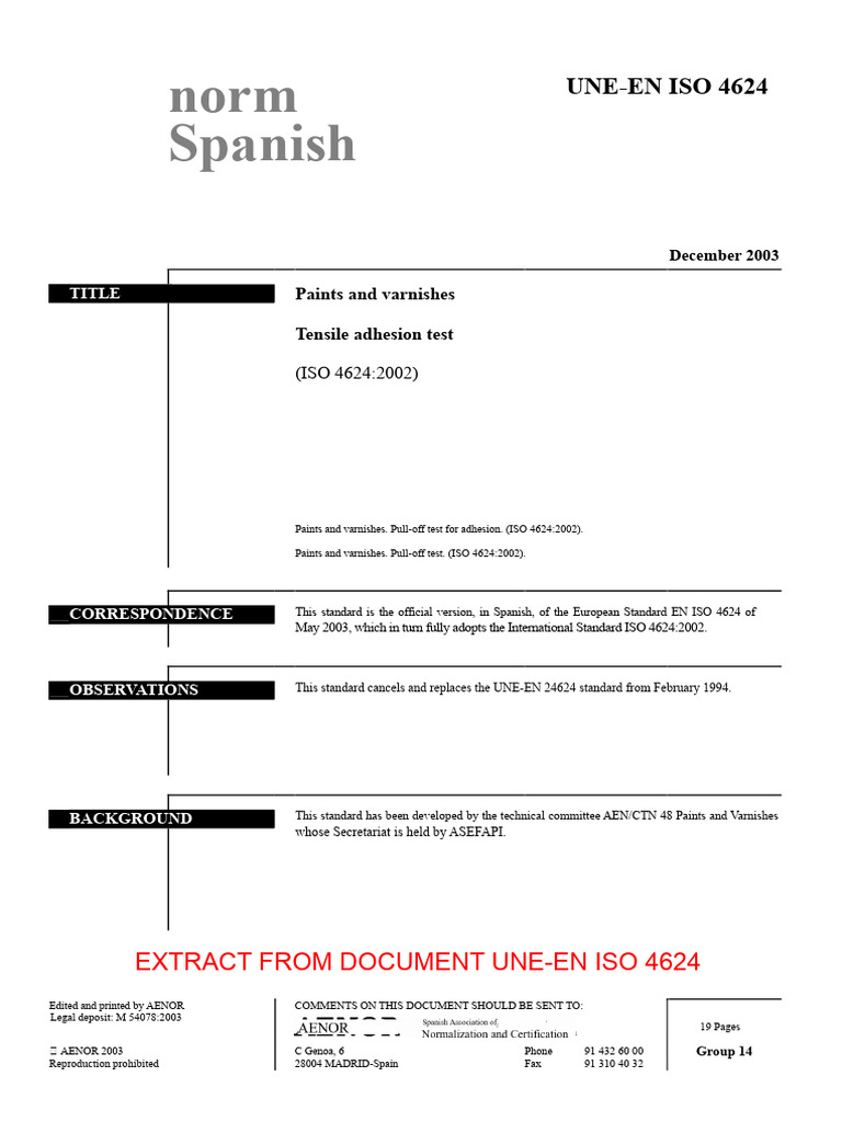 Iso 4624 | PDF | Paint | International Organization For Standardization