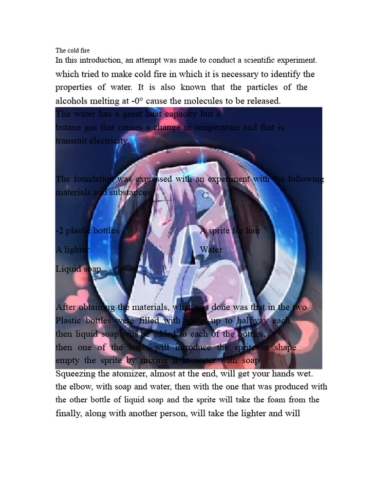 The Cold Fire | PDF