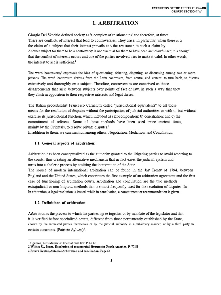 Understanding Arbitration and Awards | PDF | Arbitration | Arbitral ...