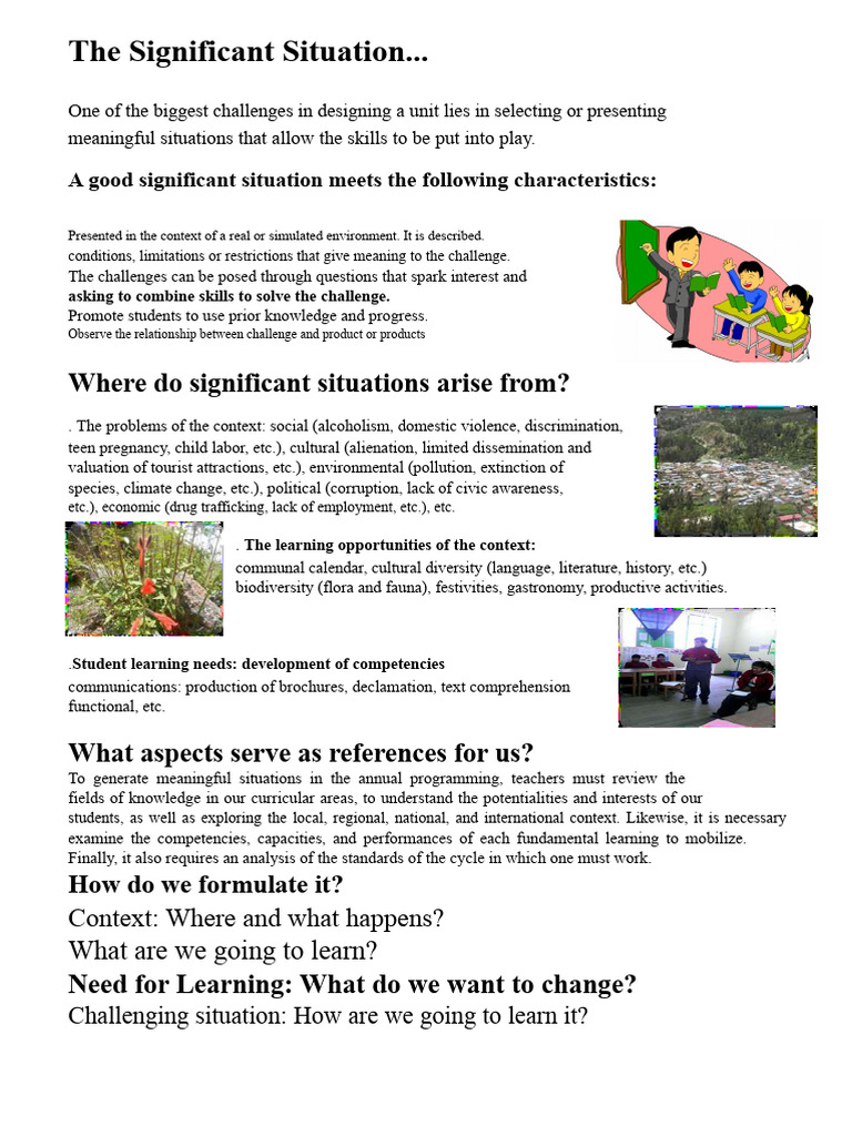 Designing Meaningful Learning Situations | PDF | Learning | Knowledge