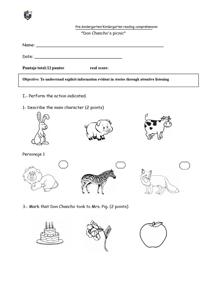 Reading Comprehension The Field Day of Don Chancho | PDF