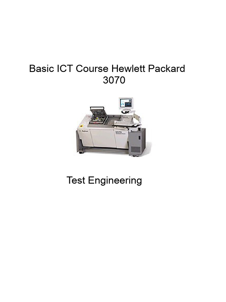 Basic ICT Manual HP | PDF | Printed Circuit Board | System