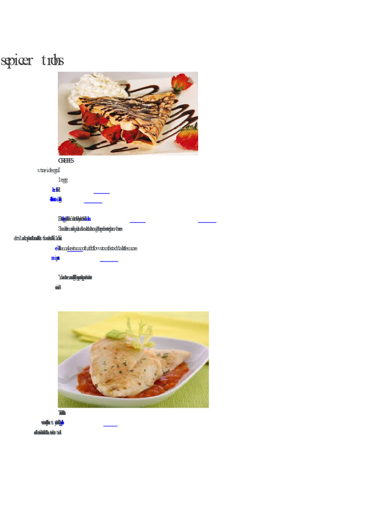10 Short Recipes With Images | PDF | Desserts | Foods