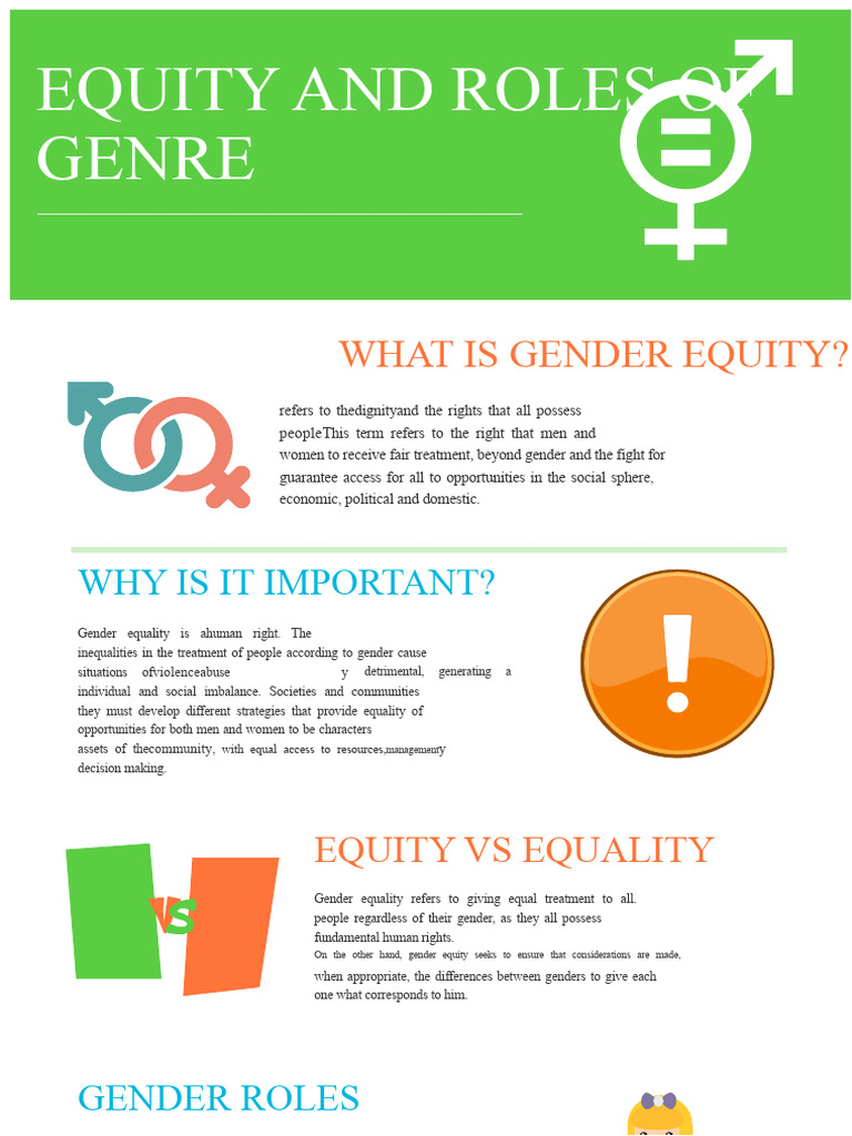 Infographic Gender Equity | PDF