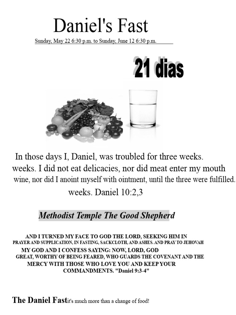 Daniel's Fast: Seeking God Through Fasting | PDF | Salad | Foods