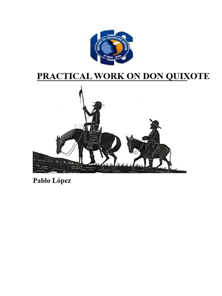 Practical Work On Don Quixote | PDF | Don Quixote | Chivalry