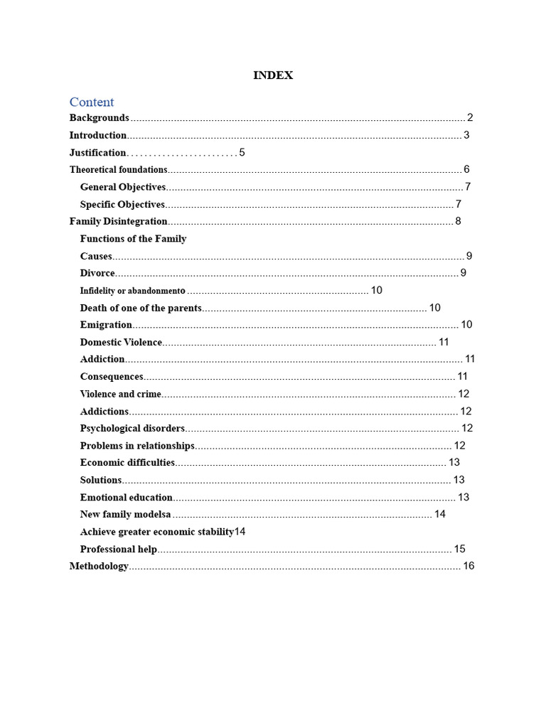 Impact of Family Disintegration on Teens | PDF | Family | Divorce